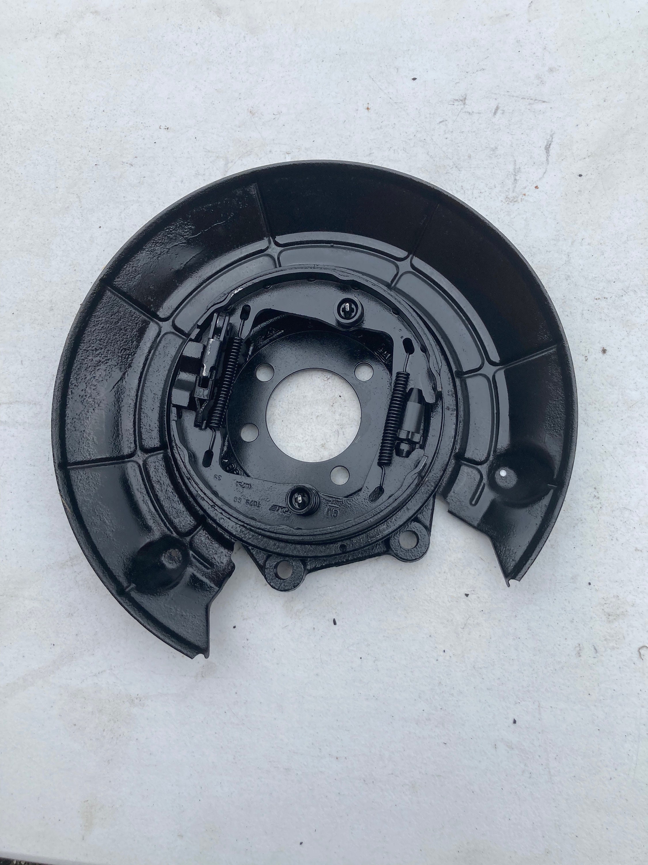 Saab 9 5 Rear Handbrake Housing Dust Plate - Etsy