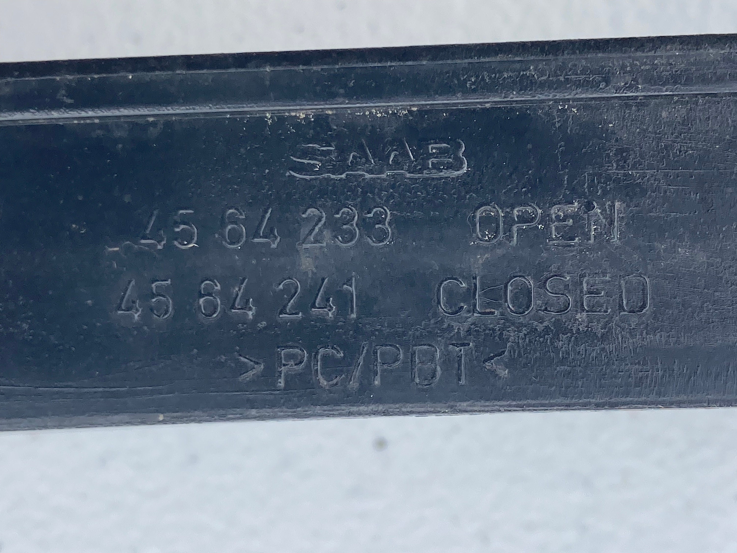 Saab 9 5 Bumper Grille Front Center 4564233 4564241 - Etsy