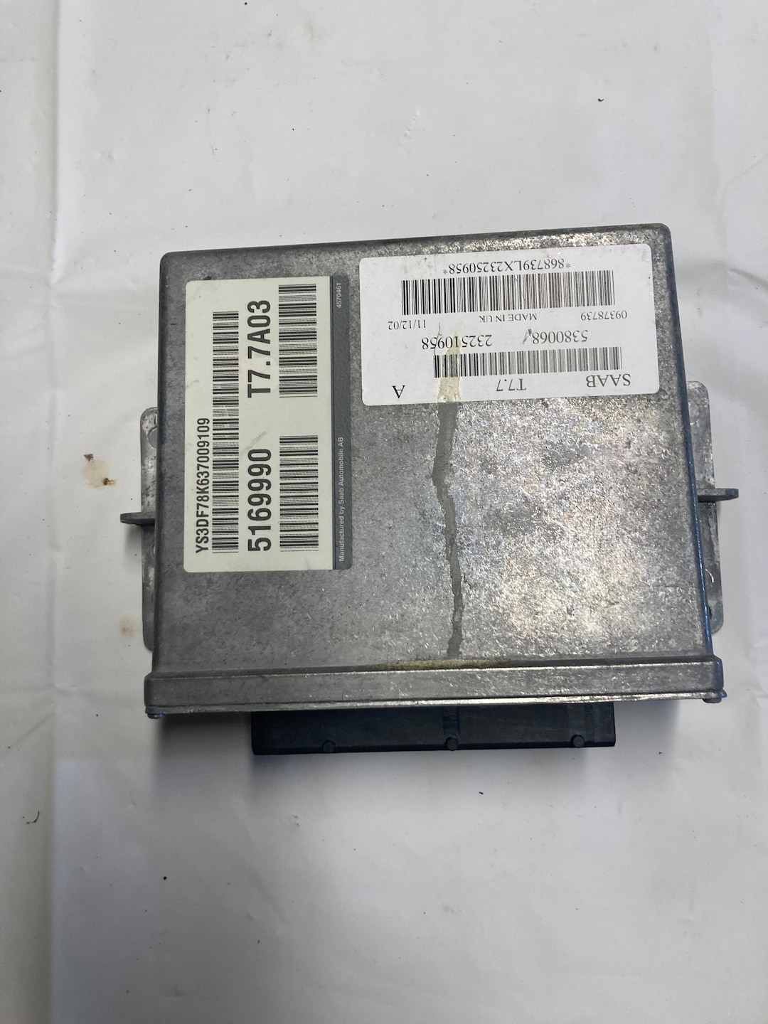 Saab 9 3 OG Electronic Unit Engine Control Module -TRIONIC 5169990 - Etsy