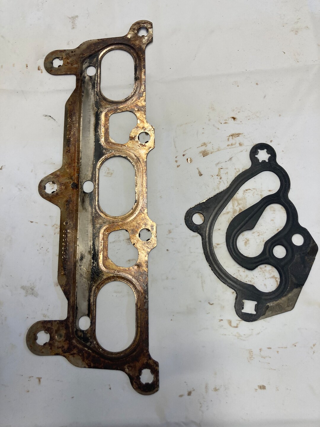Saab 9 3 V6 2.8T B284 Oil Cooler Gasket 12634318 Intake Manifold Gasket ...
