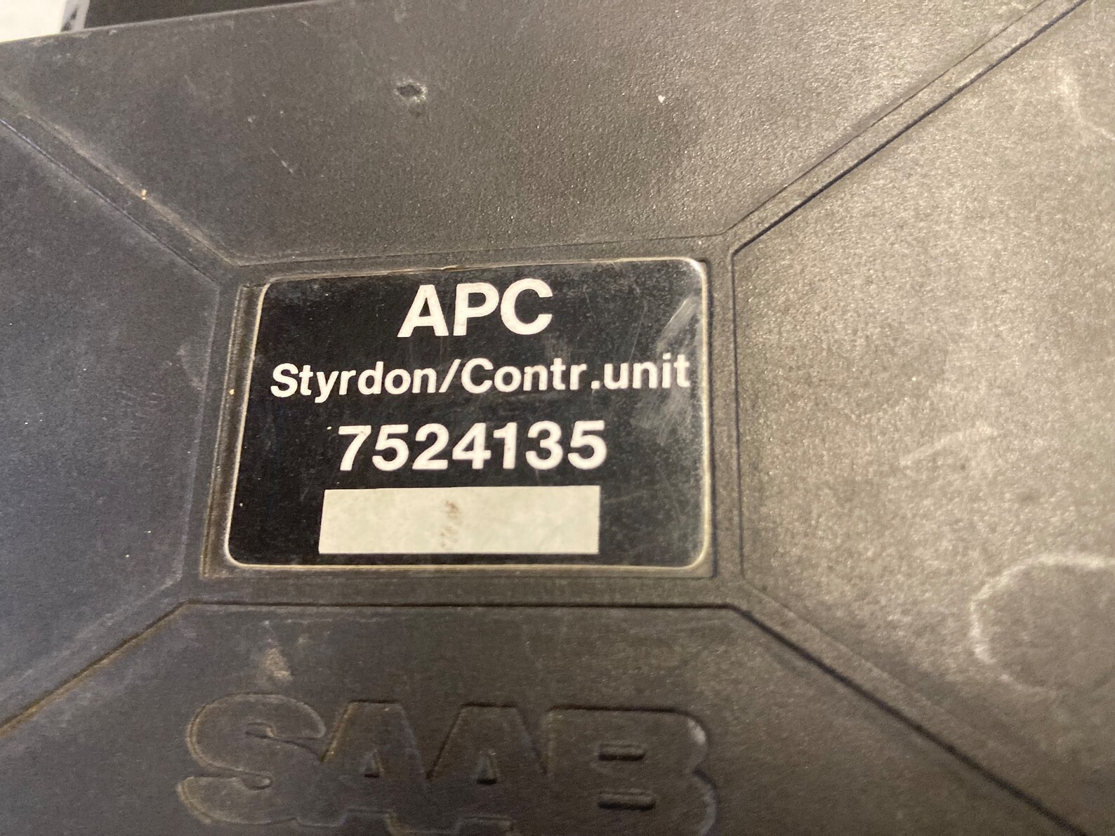 Saab 900 Classic Electronic Unit APC 7524135 - Etsy