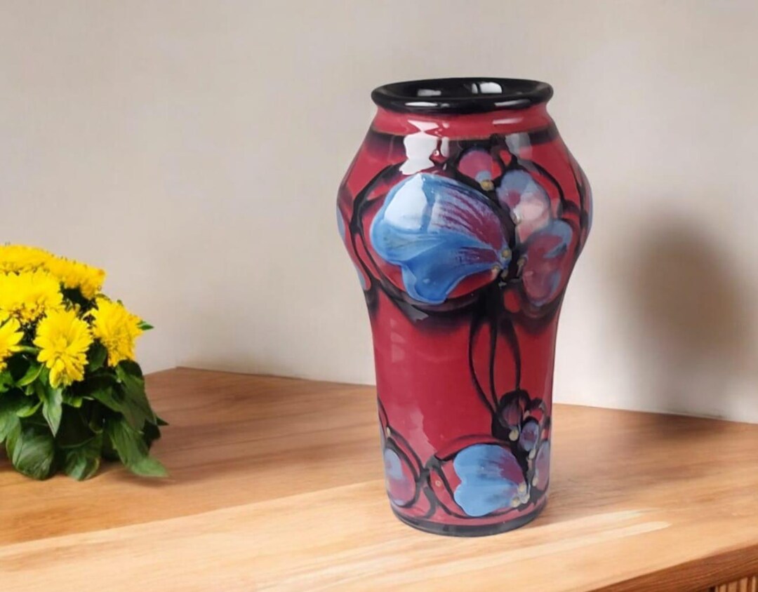 DANICO Art Nouveau Pottery Vase, Denmark, Early 20th Century - Etsy