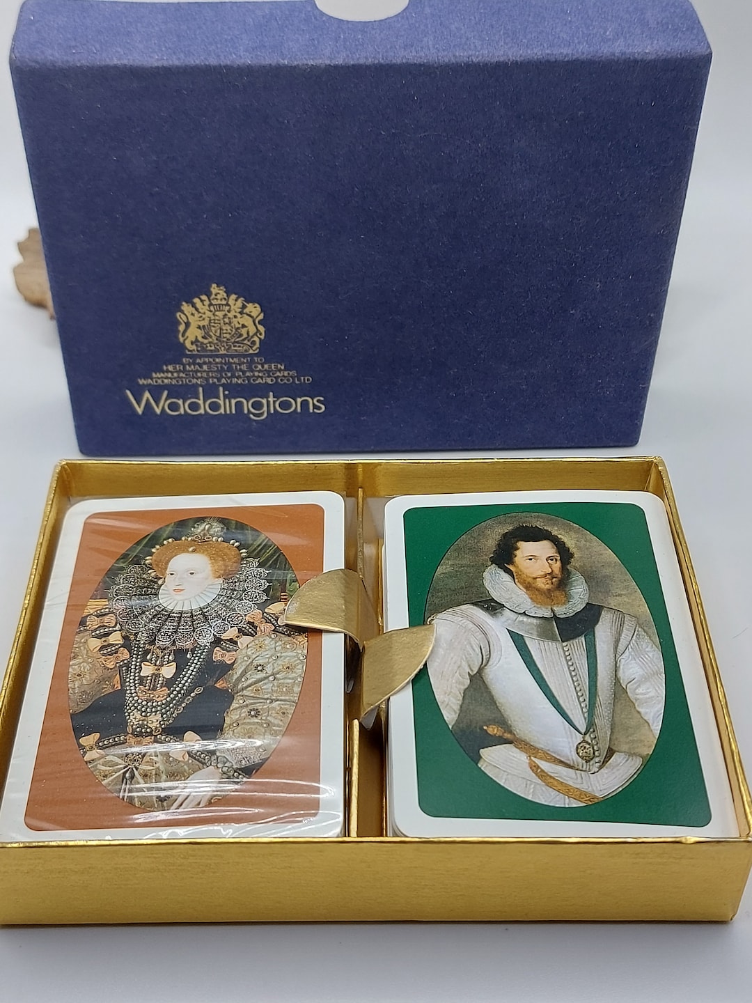 WADDINGTONS PLAYING CARDS, Vintage Twin Deck Playing Cards by John ...