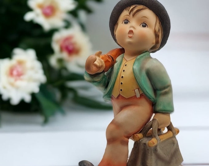 Rare Large Hummel Goebel Figurine the Merry Wanderer West Germany 7 ...
