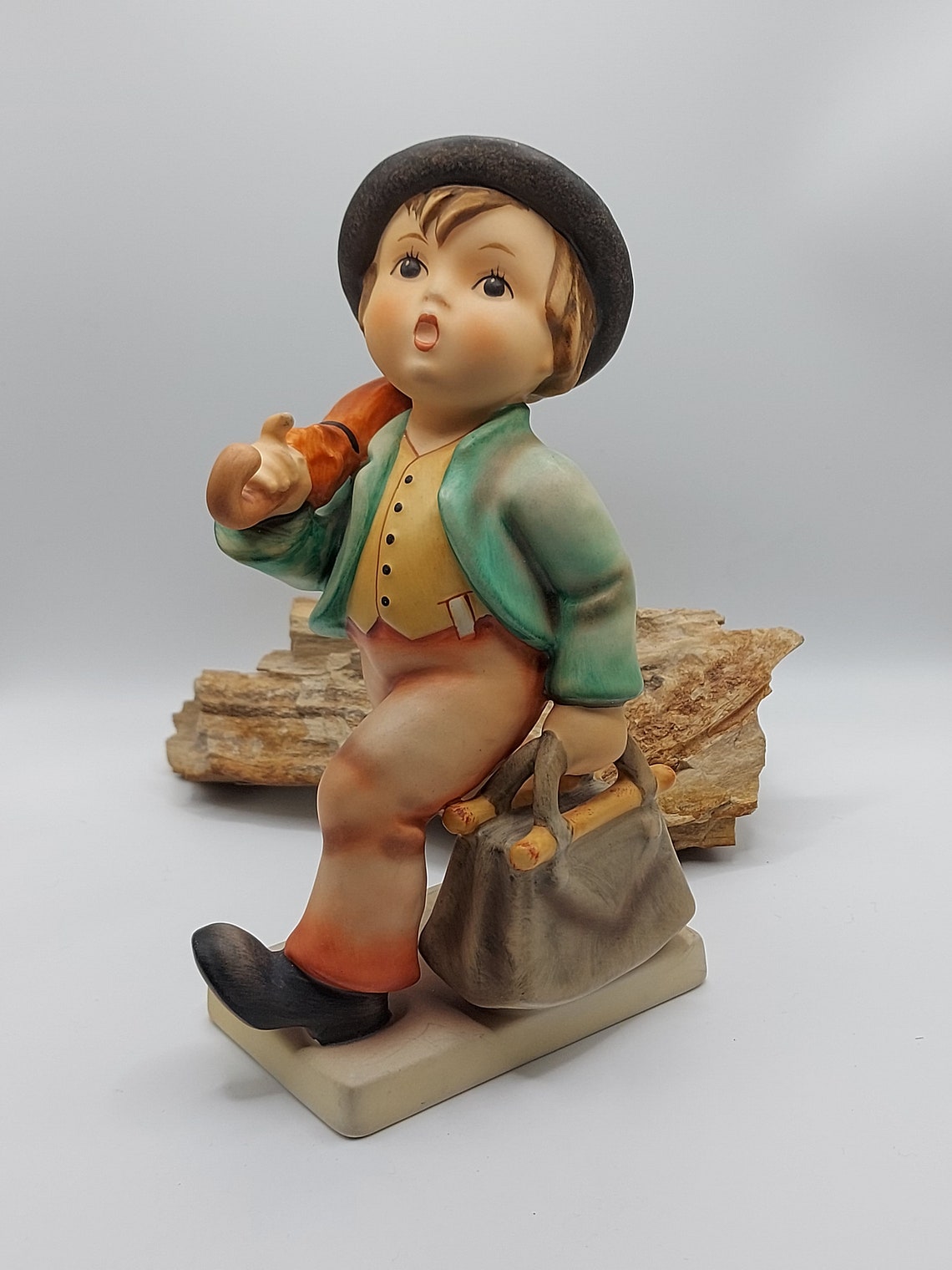 Rare Large Hummel Goebel Figurine the Merry Wanderer West Germany ...