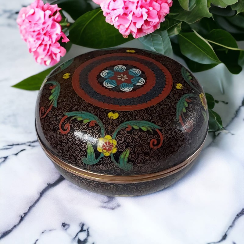 Cloisonne Box - Etsy