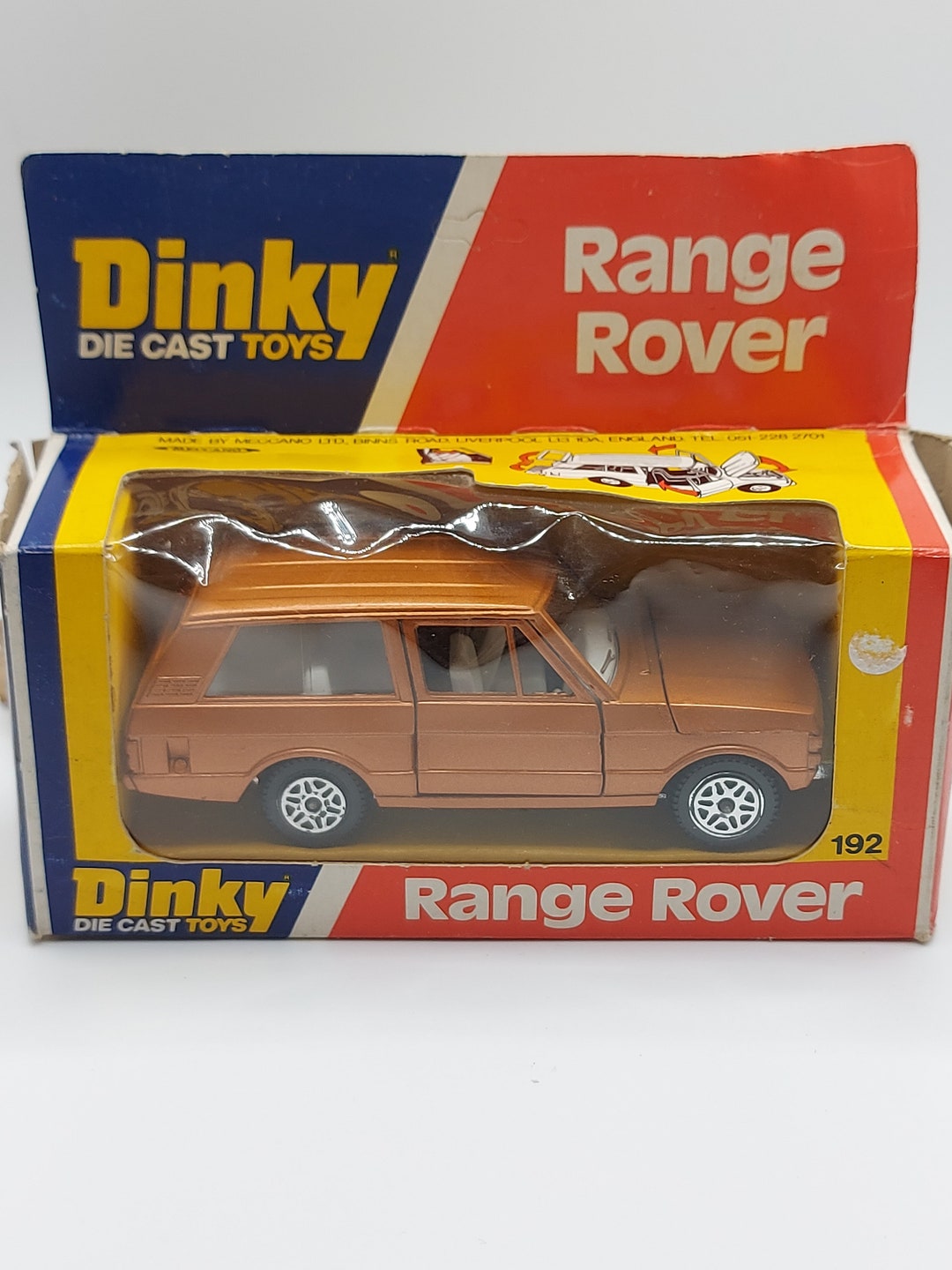 Vintage DINKY Range Rover 192 Copper Colour, Diecast Cars, Diecast ...