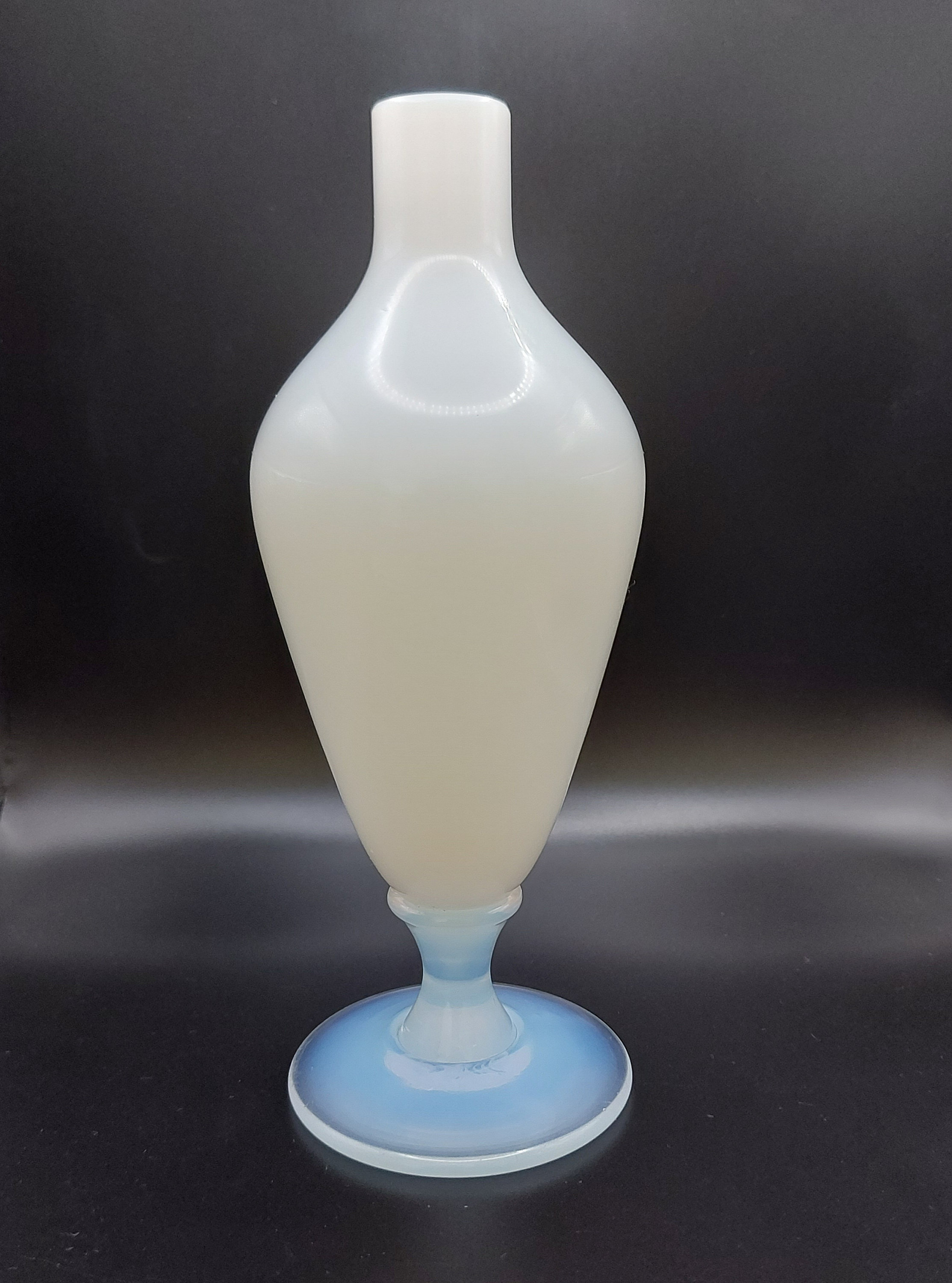 Antique French Opaline Glass Vase, Art Deco Bud Vase - Etsy
