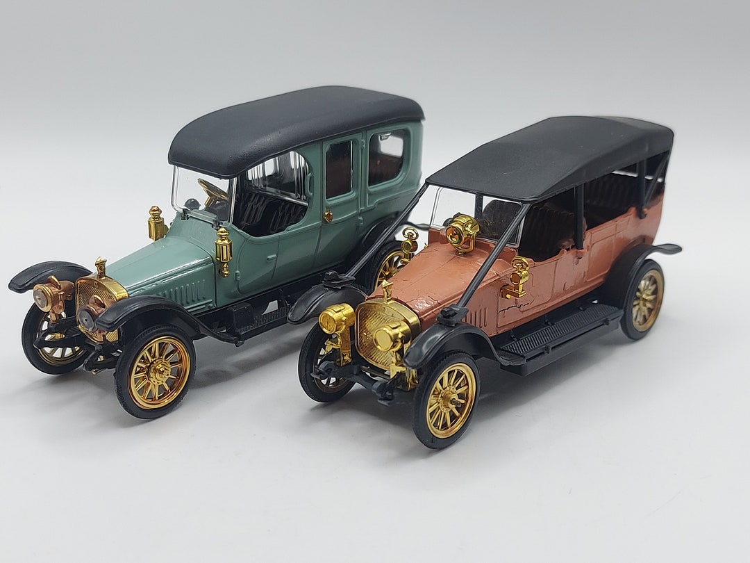2 Vintage Boxed Russian USSR PYCCO-BANT 1:43 Scale 1912 Boxed Diecast ...