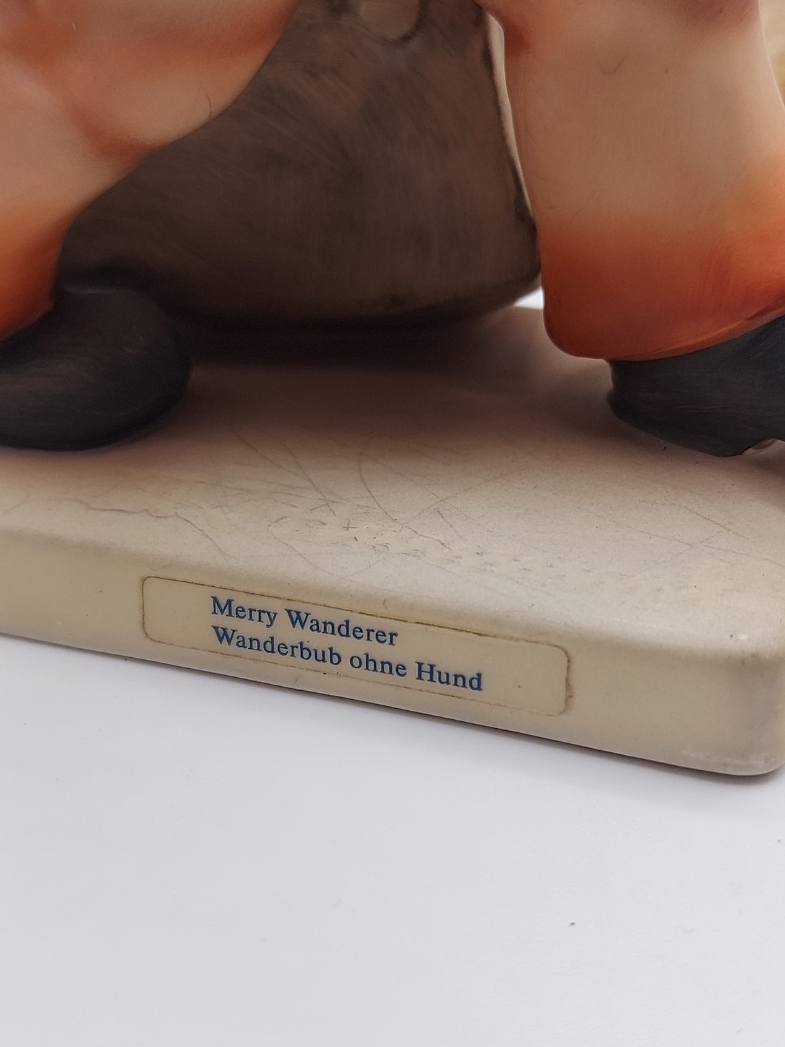 Rare Large Hummel Goebel Figurine the Merry Wanderer West Germany ...