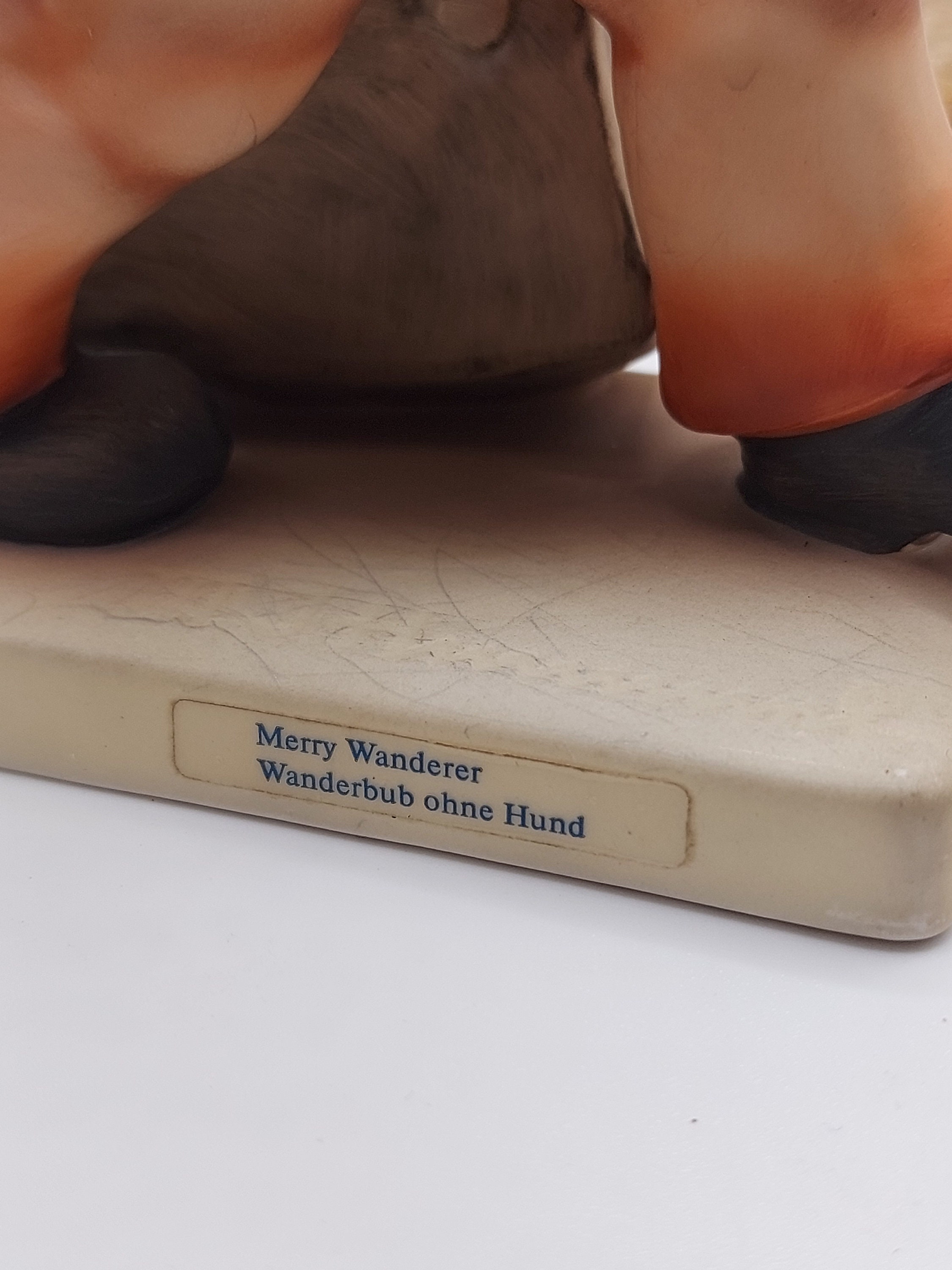 Rare Large Hummel Goebel Figurine the Merry Wanderer West Germany ...