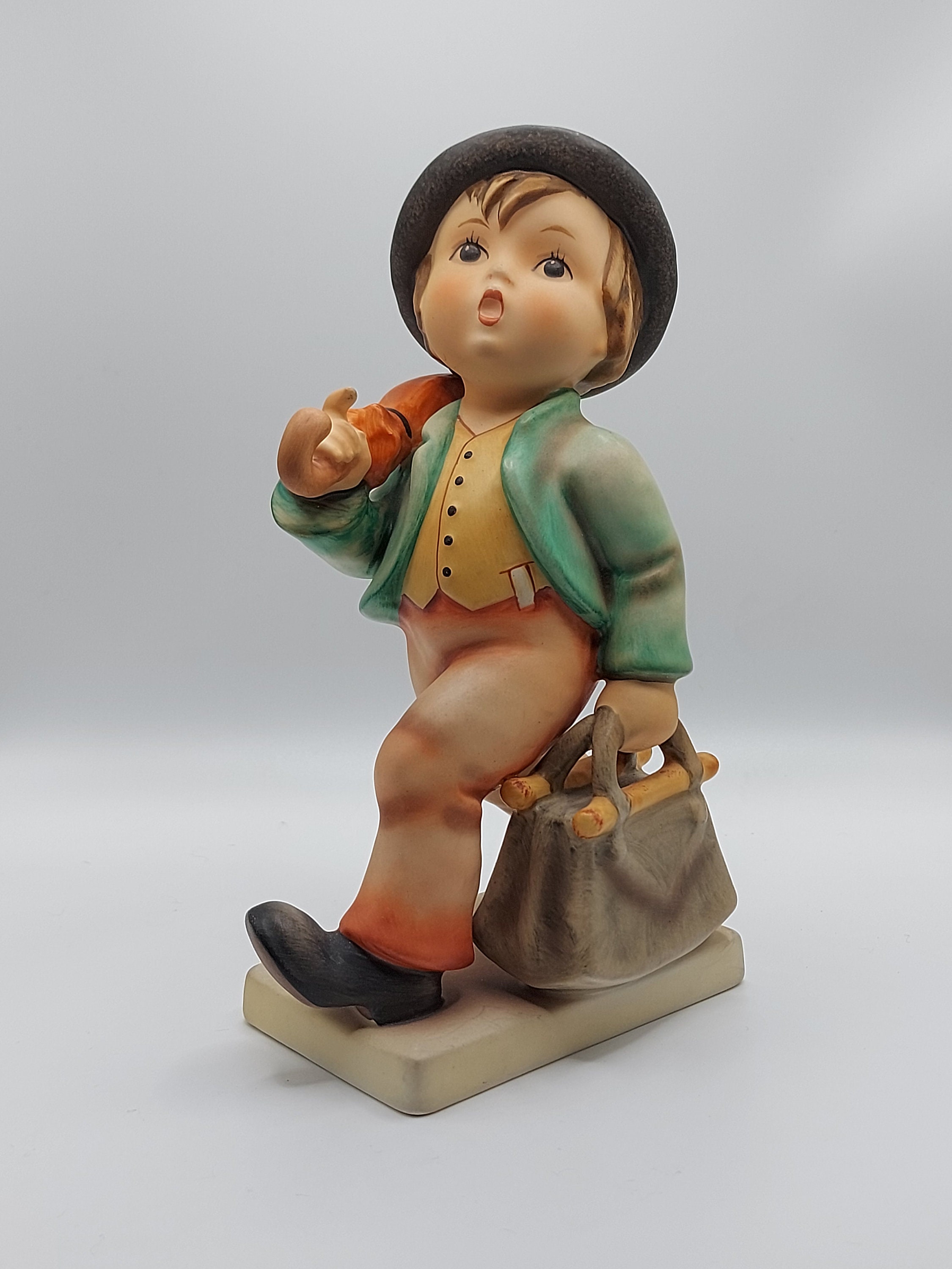 Rare Large Hummel Goebel Figurine the Merry Wanderer West Germany ...
