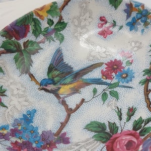 Rare Midwinter Brama Bird Chintz Pattern Coffee Set With Snackdish like ...