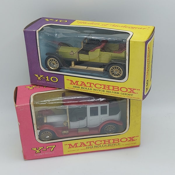 Rolls Royce Vintage Model - Etsy