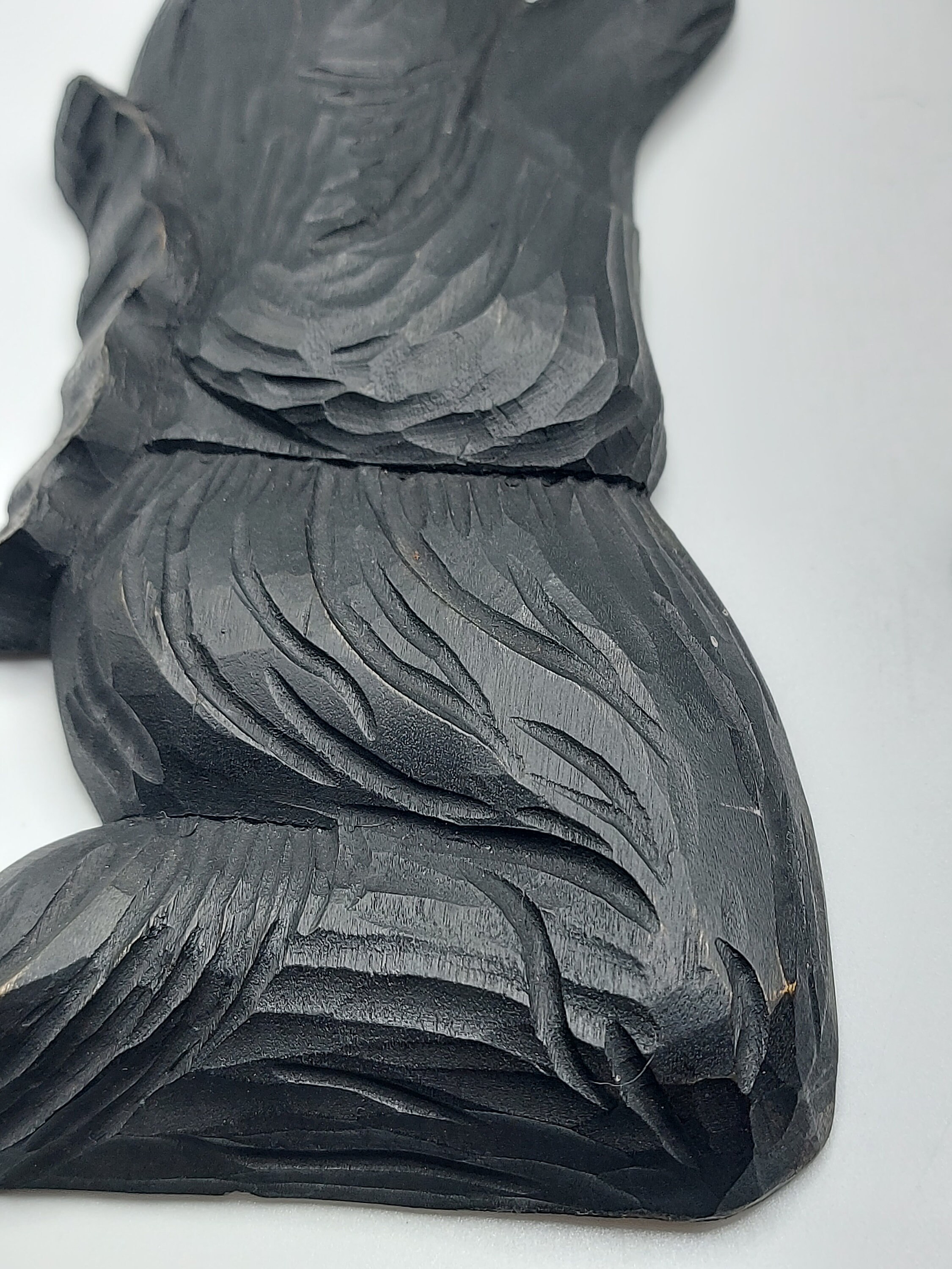 Vintage Pair of Silohette Wood Carvings of Oriental Girlshome - Etsy