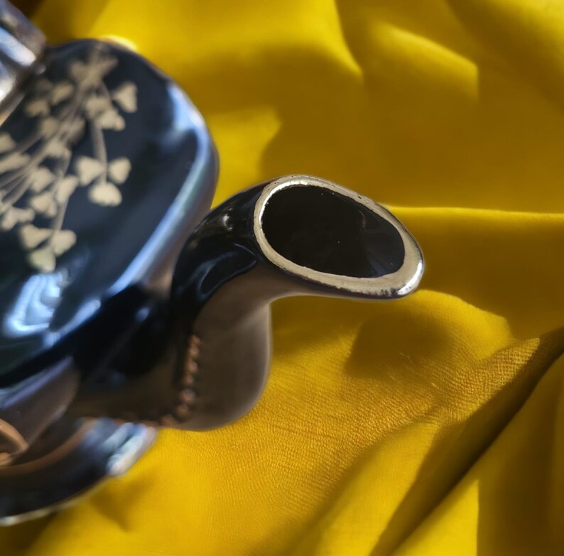 19th Century Victorian Jackfield Teapot. Crown Shaped. Made in - Etsy