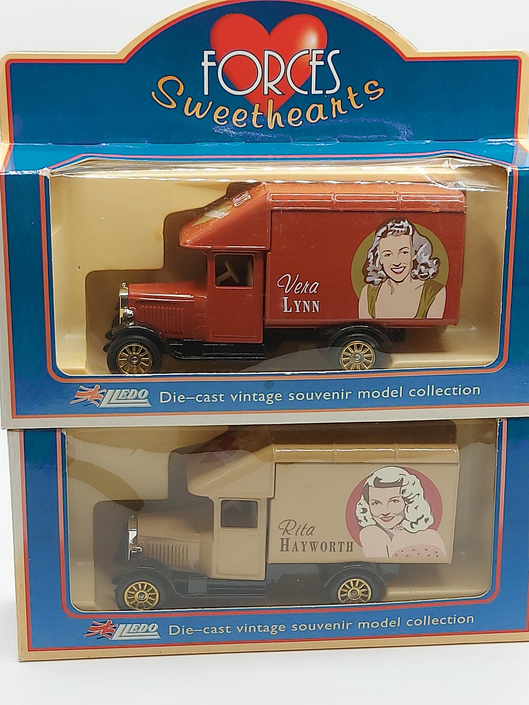 4 Lledo Days Gone,diecast World War 2 Forces Sweethearts Rita Hayworth ...