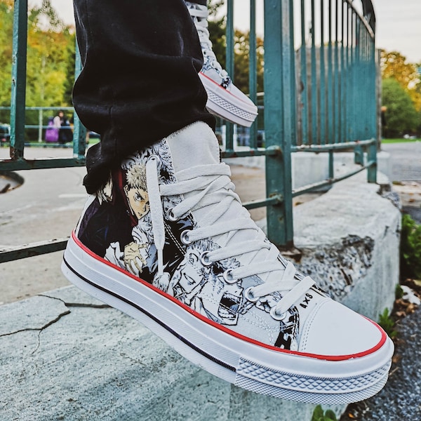 Custom Anime Shoes - Etsy