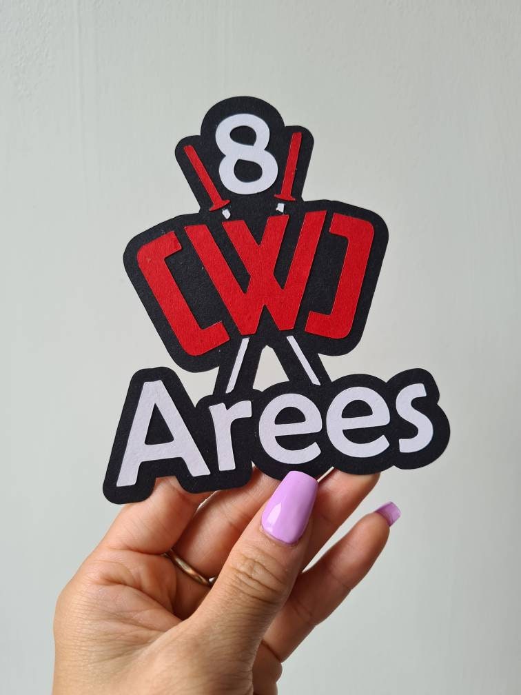 Spy Ninjas Cake Topper Chad Wild Clay Cwc Ninja Birthday Personalised ...