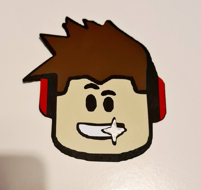 Roblox Head Party Decor Bunting Decoration Banner Happy Birthday Sign ...