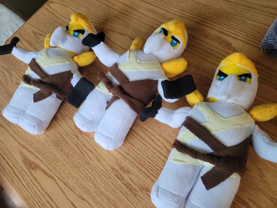 Lego Ninjago Zane Plushies - Etsy