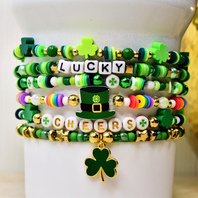 St Patricks Bracelet - Etsy