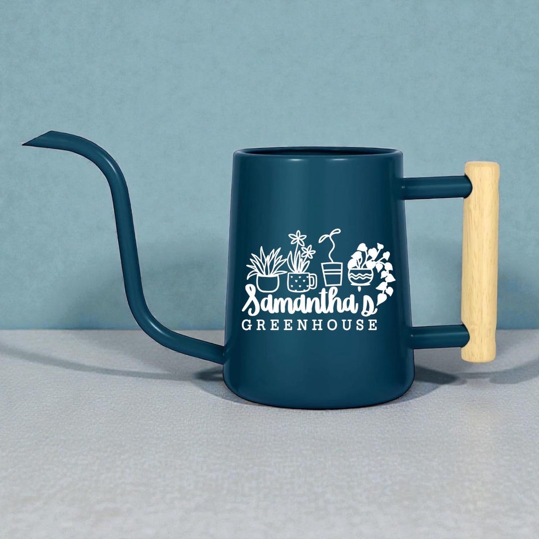 Personalized Watering Can With Customizable Name or Word With House ...