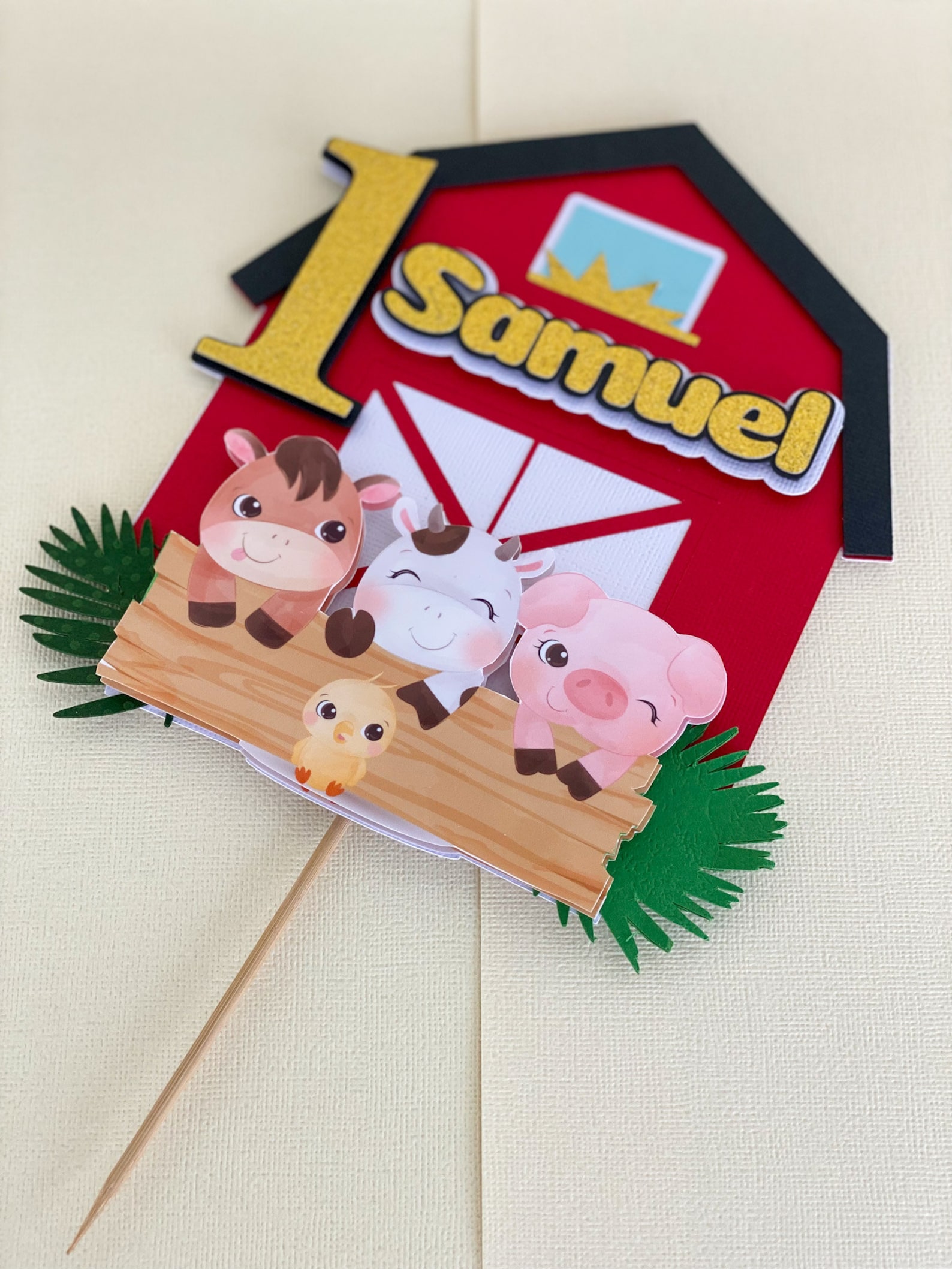 Farm 1st Birthday Decor Barn 1st Birthday Barnyard Theme - Etsy