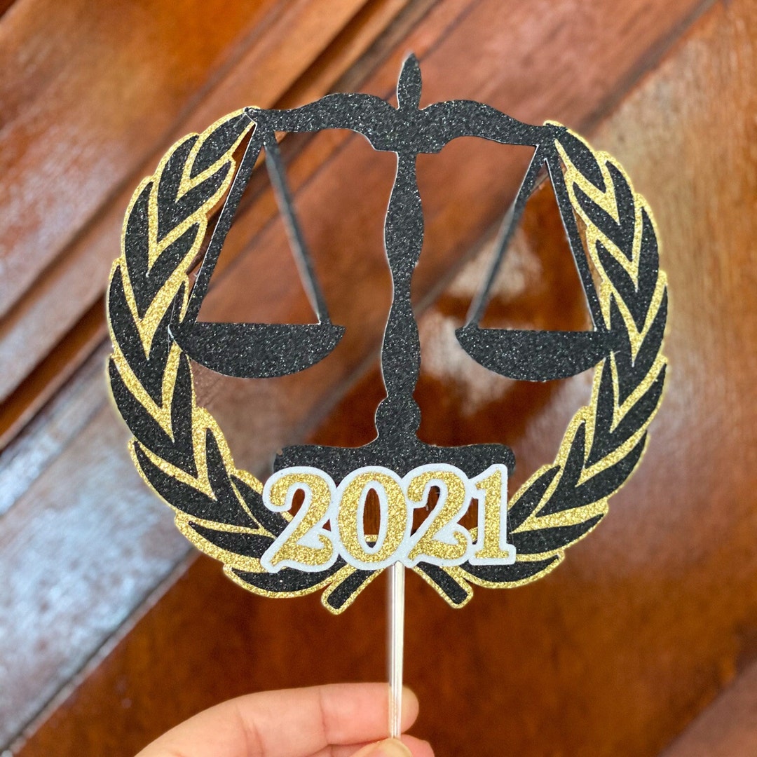 Law Graduation Cake Topper, Graduate Cake Topper, Law Degree ...