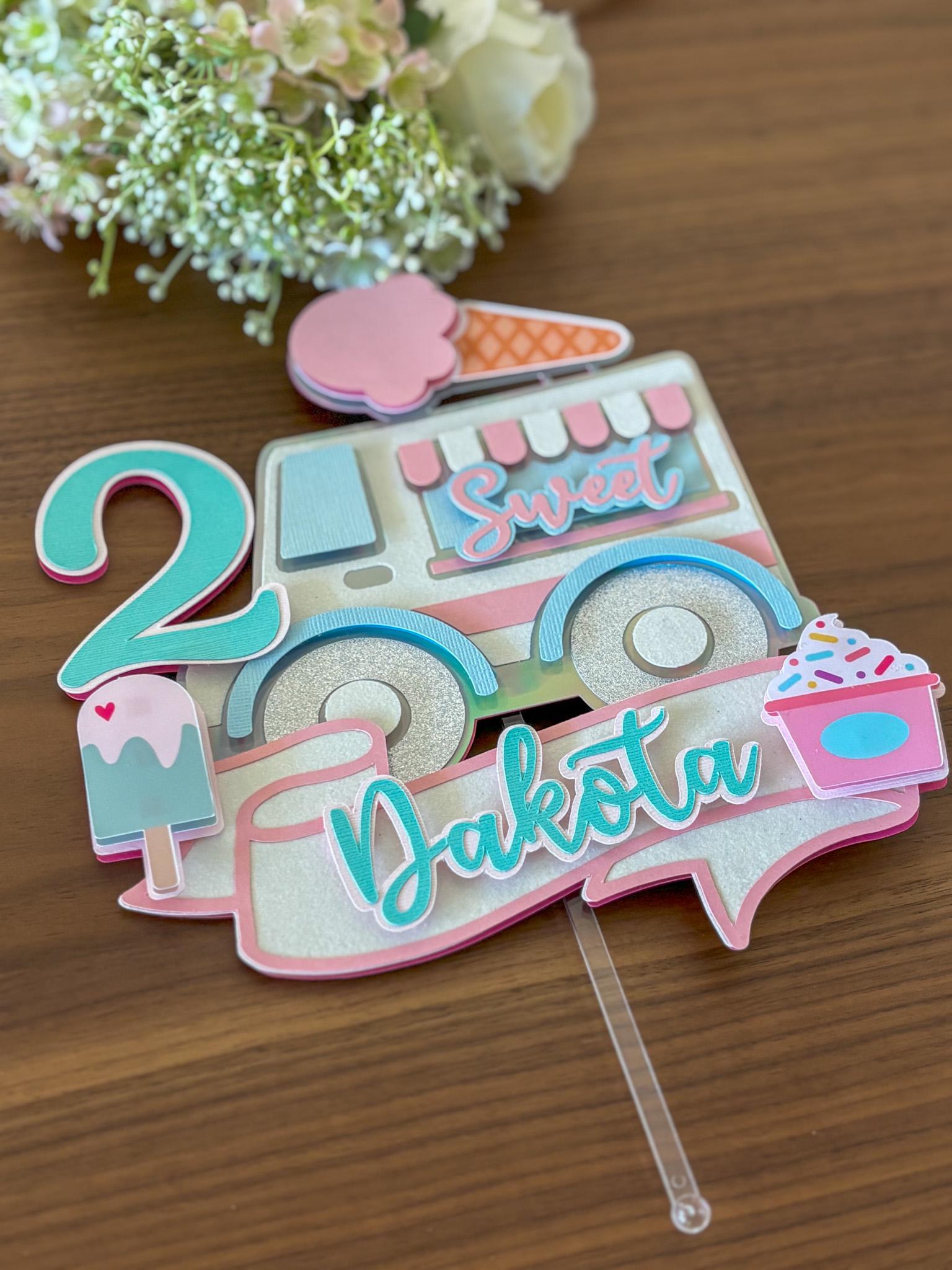 Ice Cream Truck Party, Ice Cream Theme, Ice Cream Truck Birthday, Ice ...