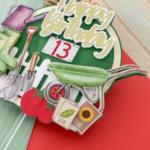 Garden Theme Party, Gardening Cake Topper, Gardening Theme Birthday ...