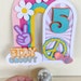 Groovy One Cake Topper, Two Groovy Cake Topper, Retro Birthday Party ...