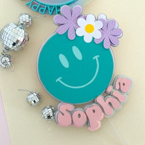 Pastel Color Smiley Face Party, Smiley Face Birthday Party, Happy Face ...