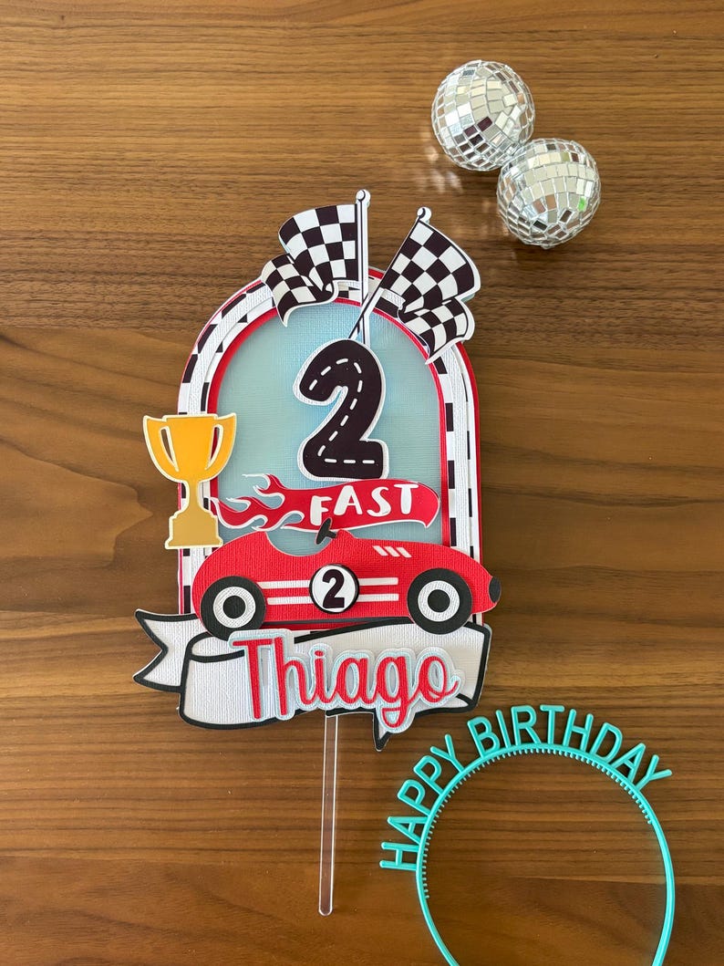 Two Fast Birthday Decor, Two Fast Theme Party, Fast One Party, 2 Fast ...