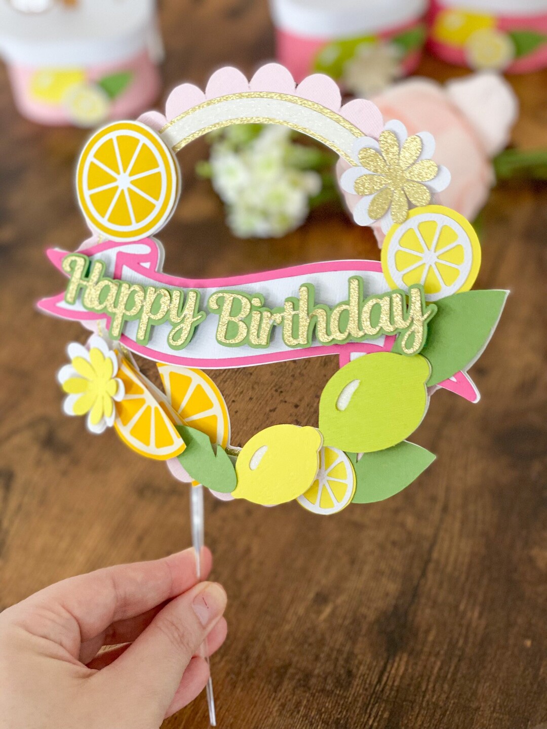 Lemonade Birthday Party Decor, Pink Lemonade Party, Lemonade Cake ...