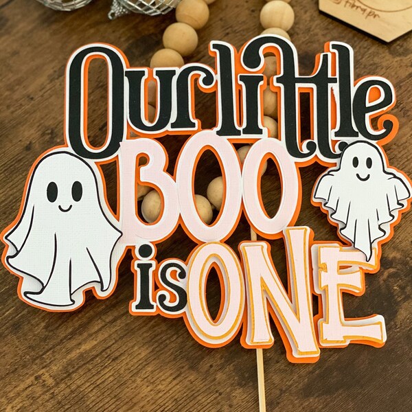 Pastel Halloween Cake Topper - Etsy