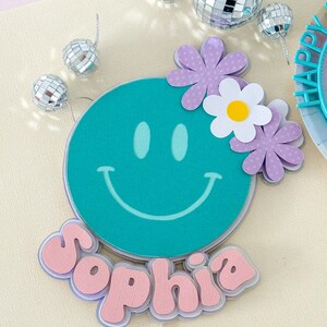 Pastel Color Smiley Face Party, Smiley Face Birthday Party, Happy Face ...