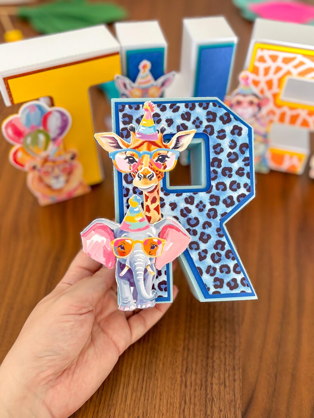 Party Animals 3d Letters, Neon Party Animals 3d Letters, Party Like an ...