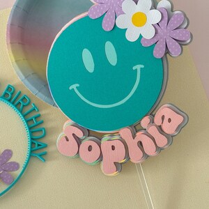 Pastel Color Smiley Face Party, Smiley Face Birthday Party, Happy Face ...