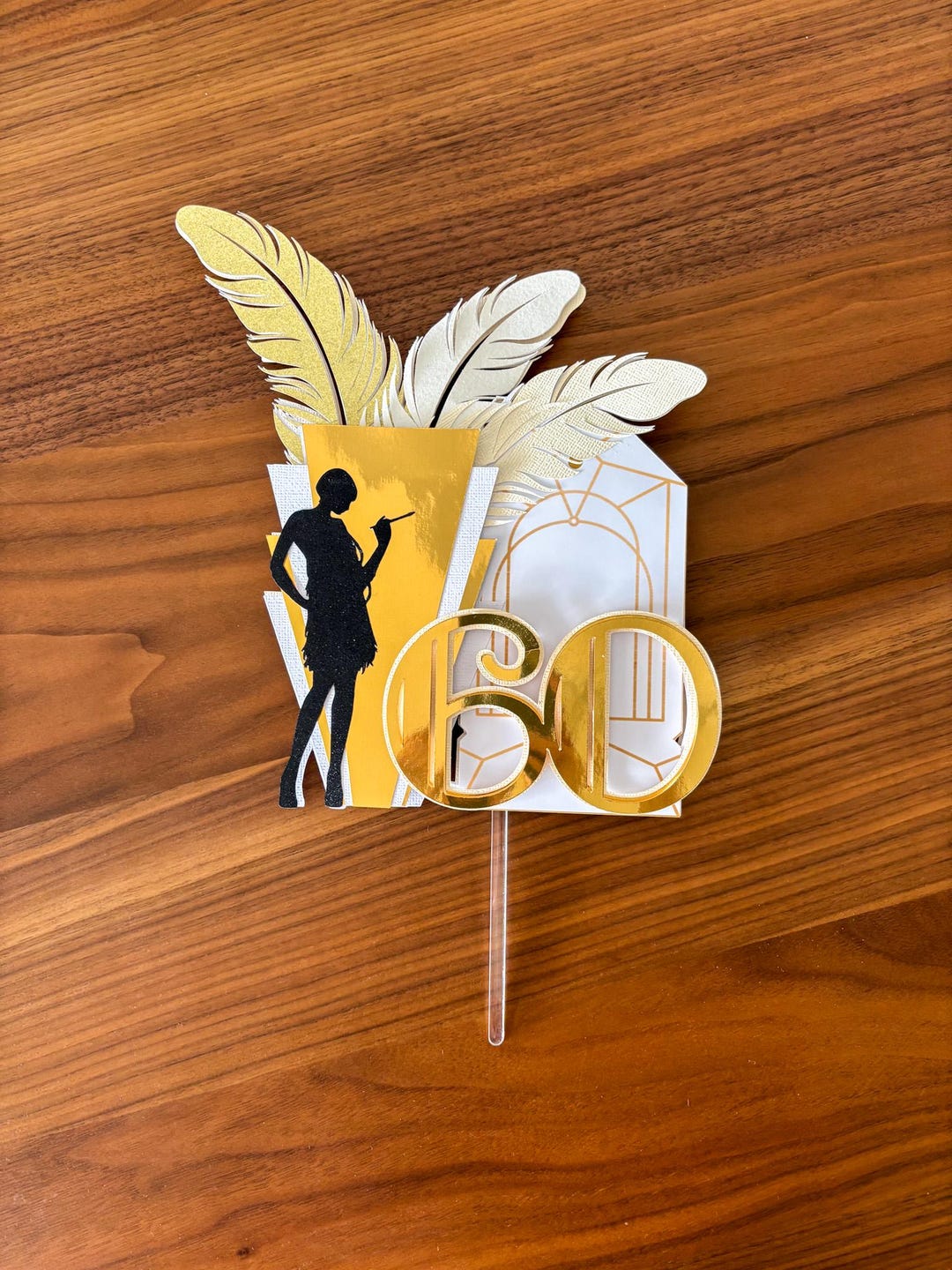 Roaring 20 S Party Art Deco Party Decor Flapper Cake Topper Great