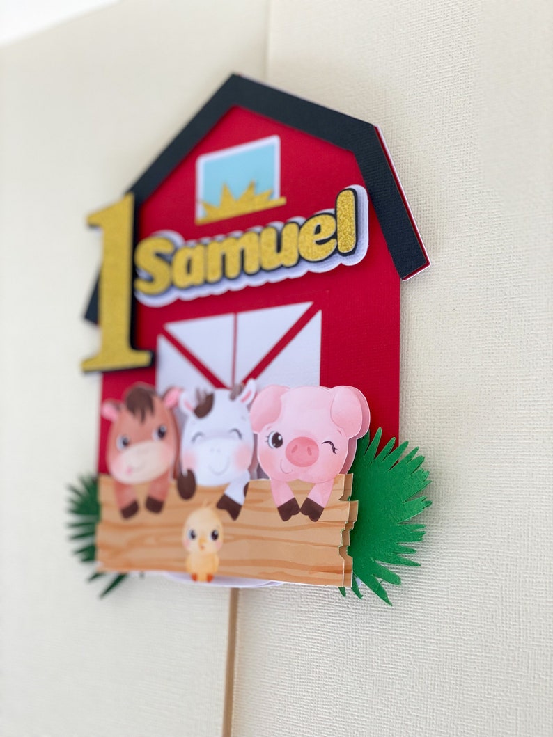 Farm 1st Birthday Decor Barn 1st Birthday Barnyard Theme - Etsy