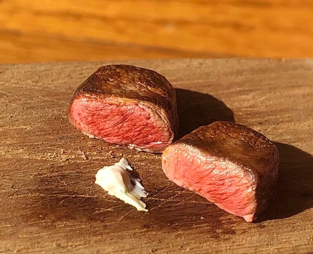 Miniature Filet Mignon Steak - Etsy
