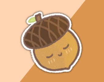 Acorn Sticker - Etsy