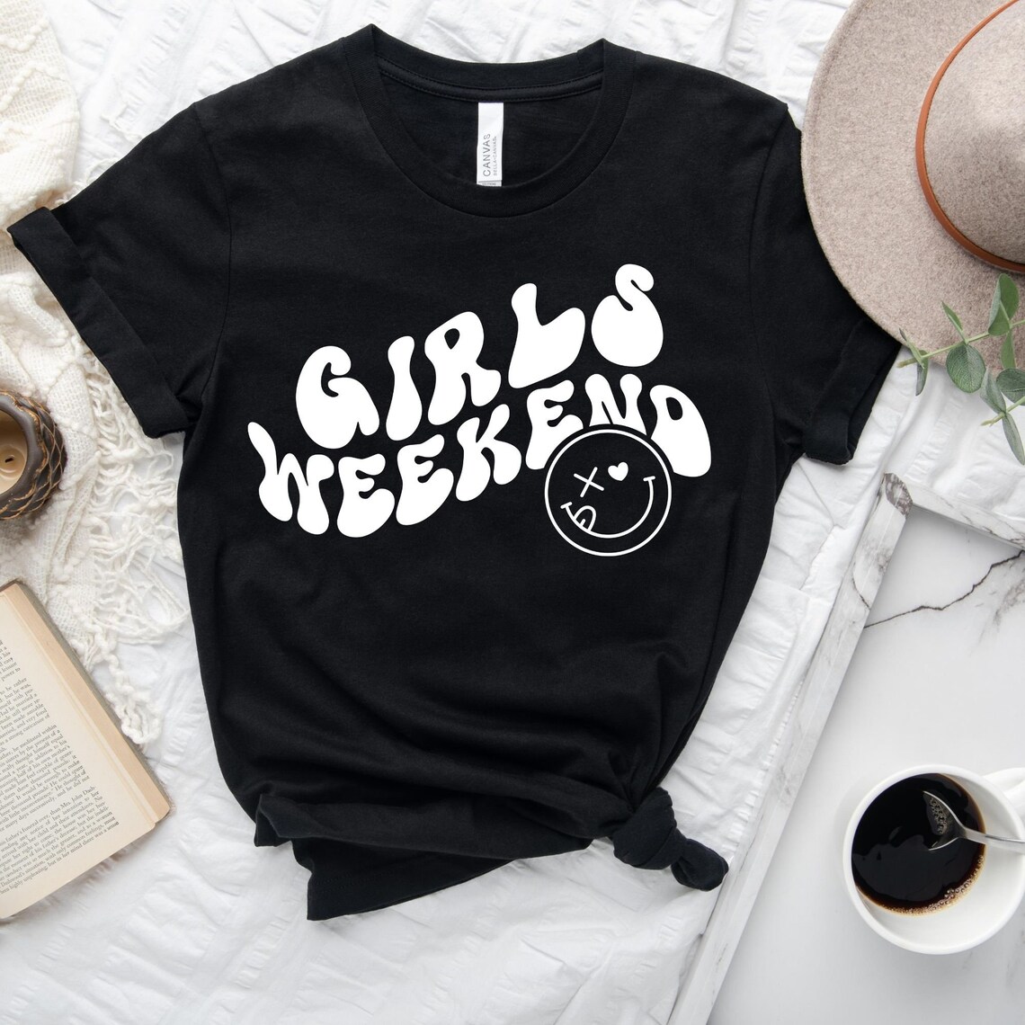 Girls Weekend SVG Girls Trip SVG Smiley Face SVG Girls Trip - Etsy
