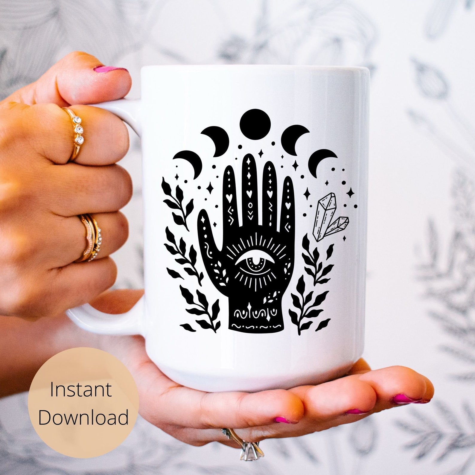 Evil Eye SVG Evil Eye Boho SVG Moon Phases Svg Celestial - Etsy