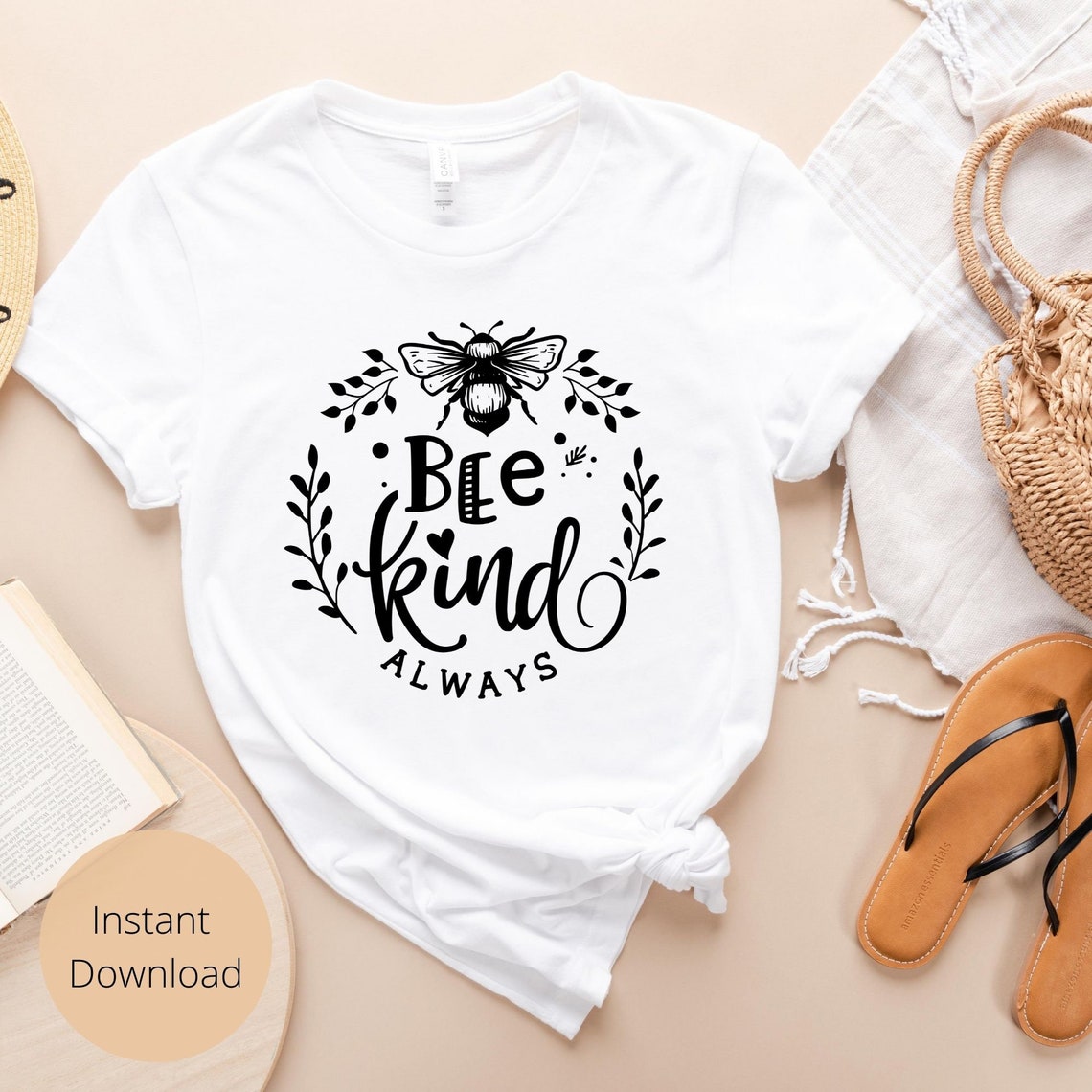 Be Kind Always SVG Be Kind SVG Bee SVG Bee Kind Circle | Etsy
