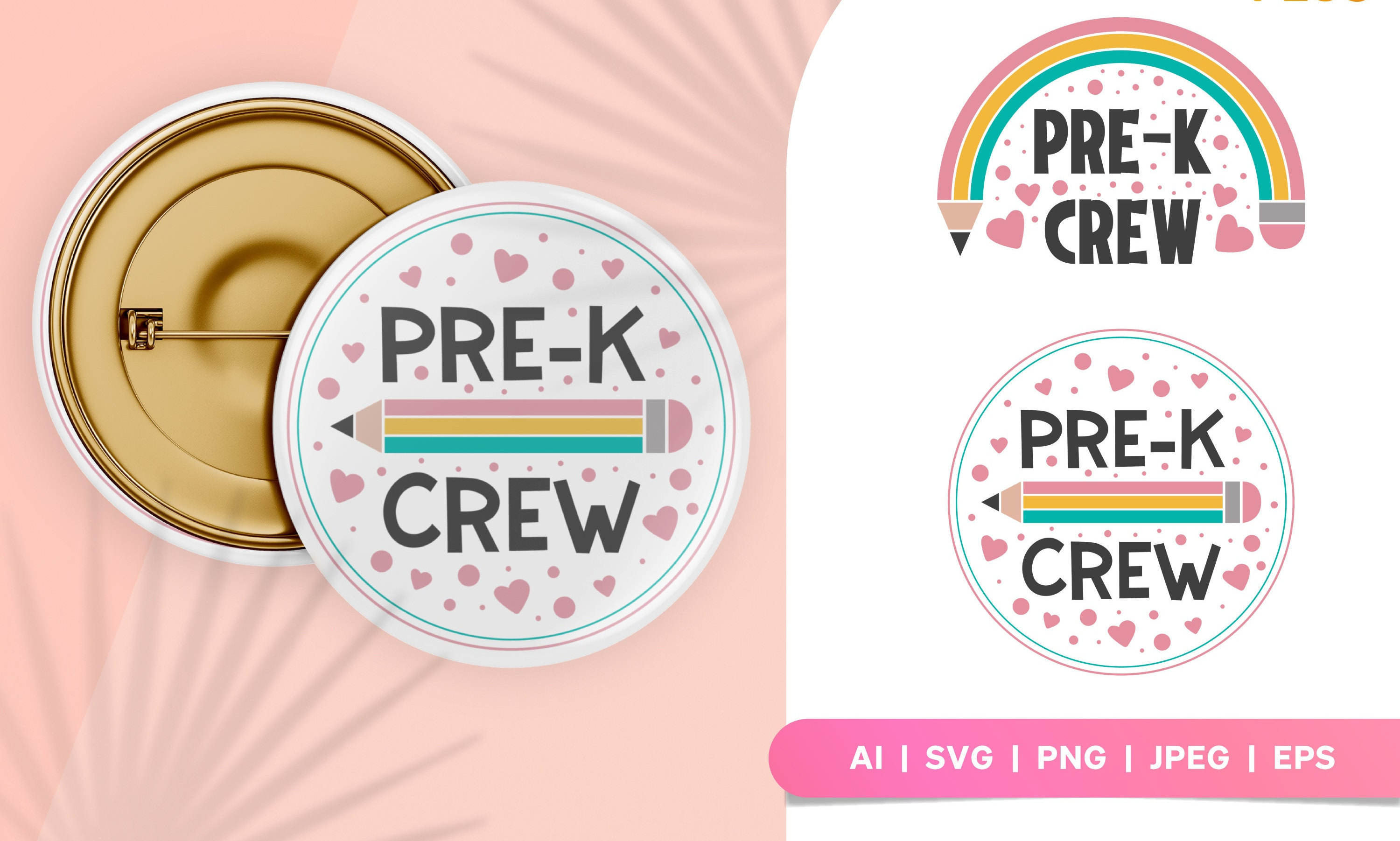 Pre K SVG Pre K Squad SVG Preschool SVG Pre-k Crew Svg - Etsy