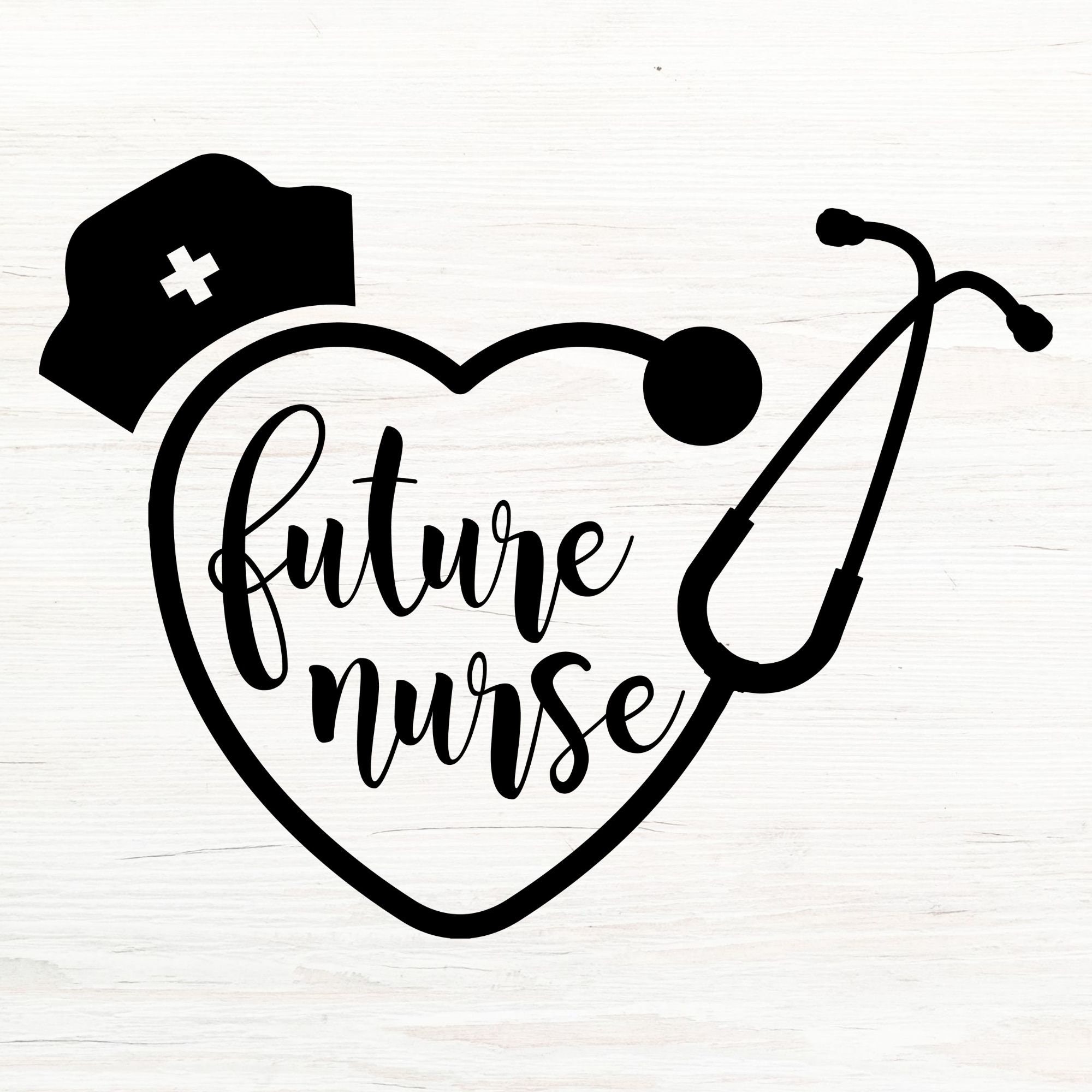 Future Nurse SVG, Stethoscope SVG, Nurse SVG, Nurse in the Making ...