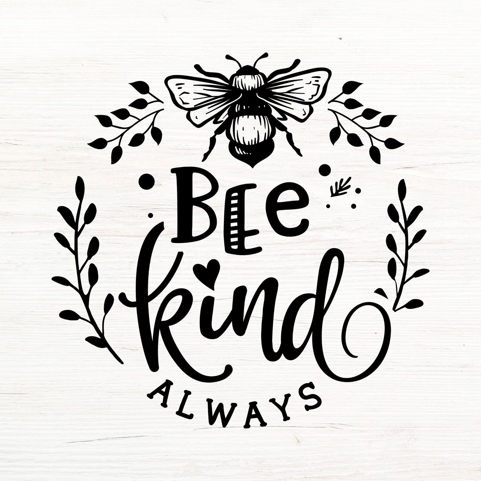 Be Kind Always SVG Be Kind SVG Bee SVG Bee Kind Circle | Etsy