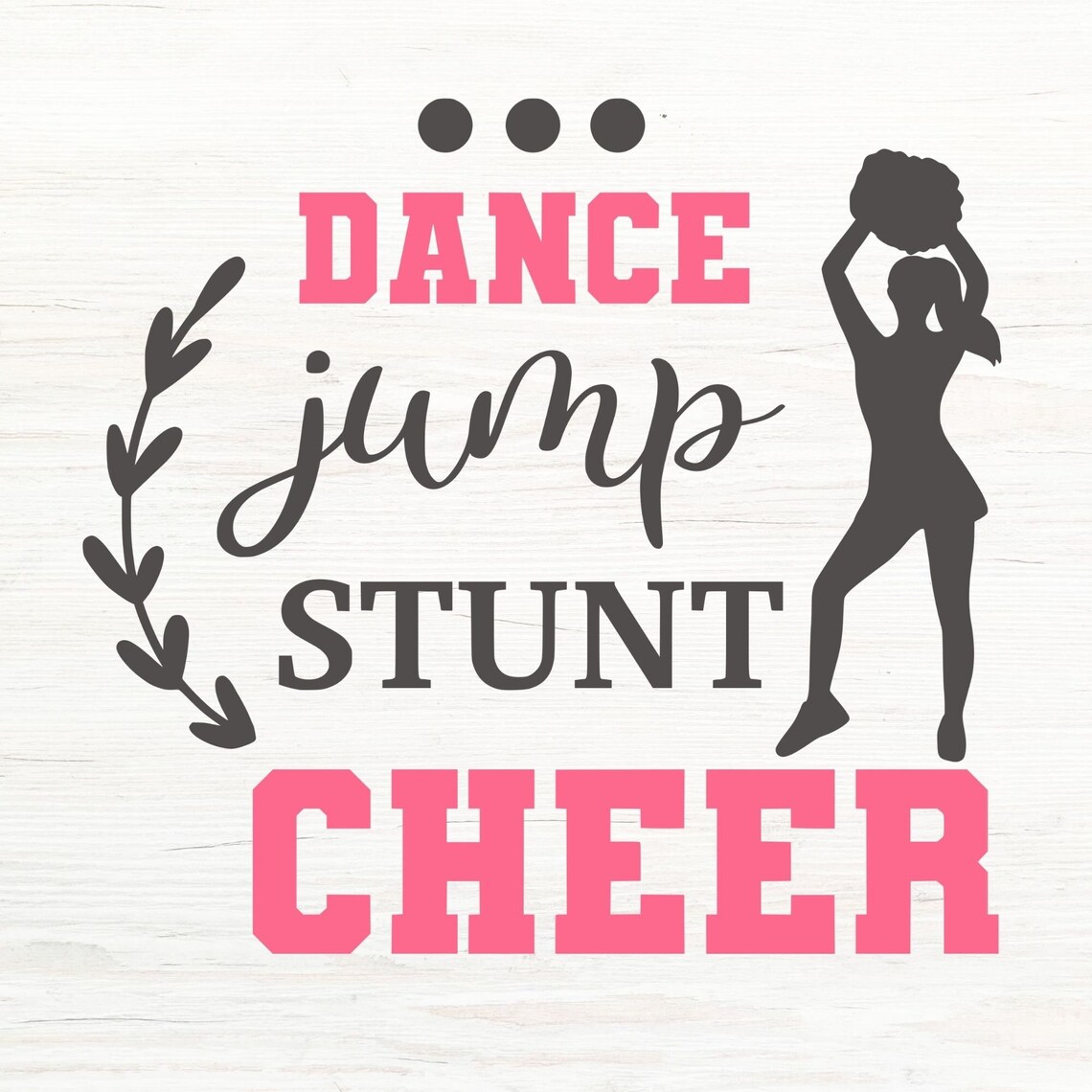 Cheer SVG Cheerleader SVG Cheerleading SVG Cheer Clipart - Etsy